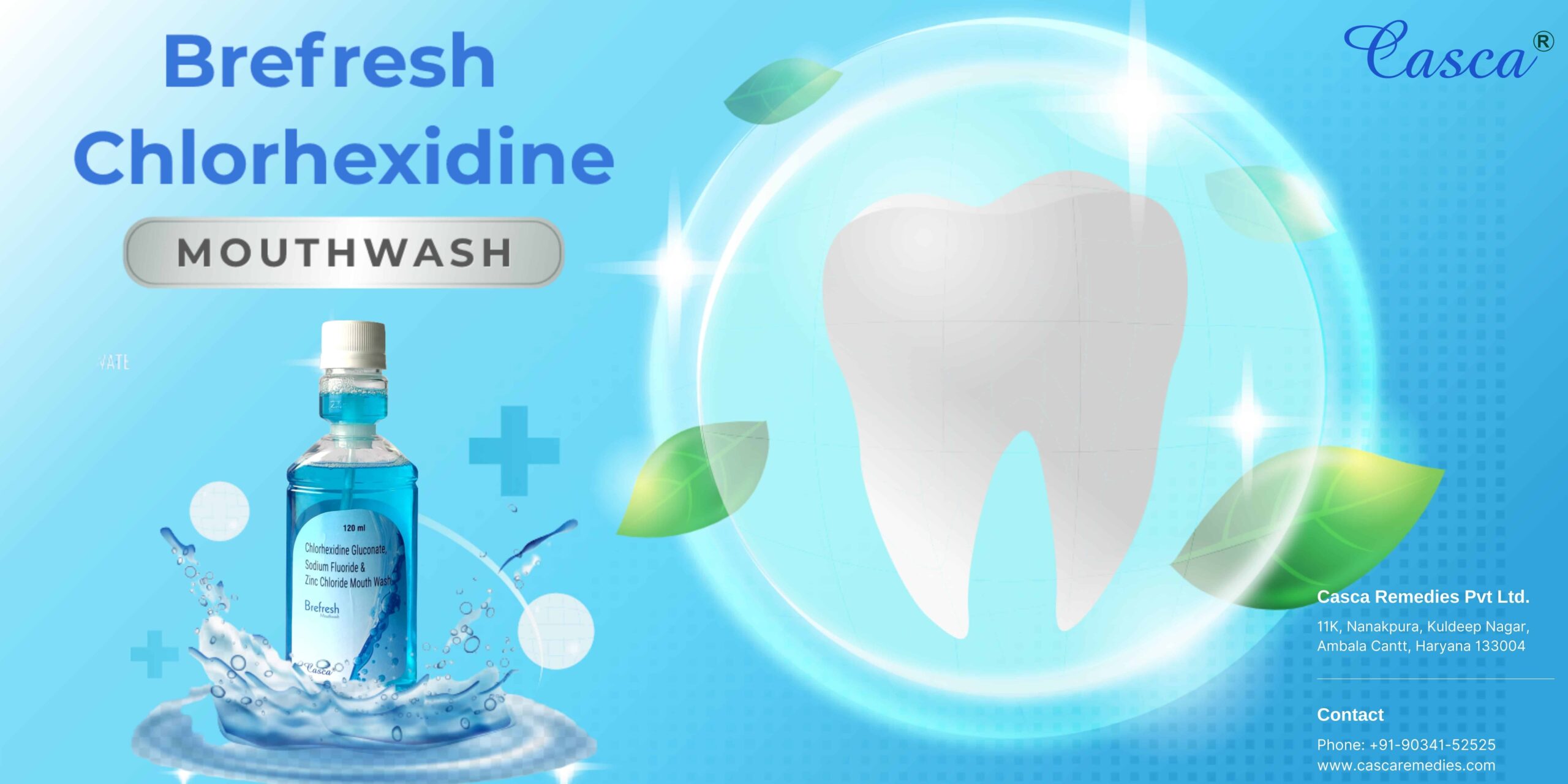 Brefresh Chlorhexidine Mouthwash Manufacturers Suppliers And Exporters