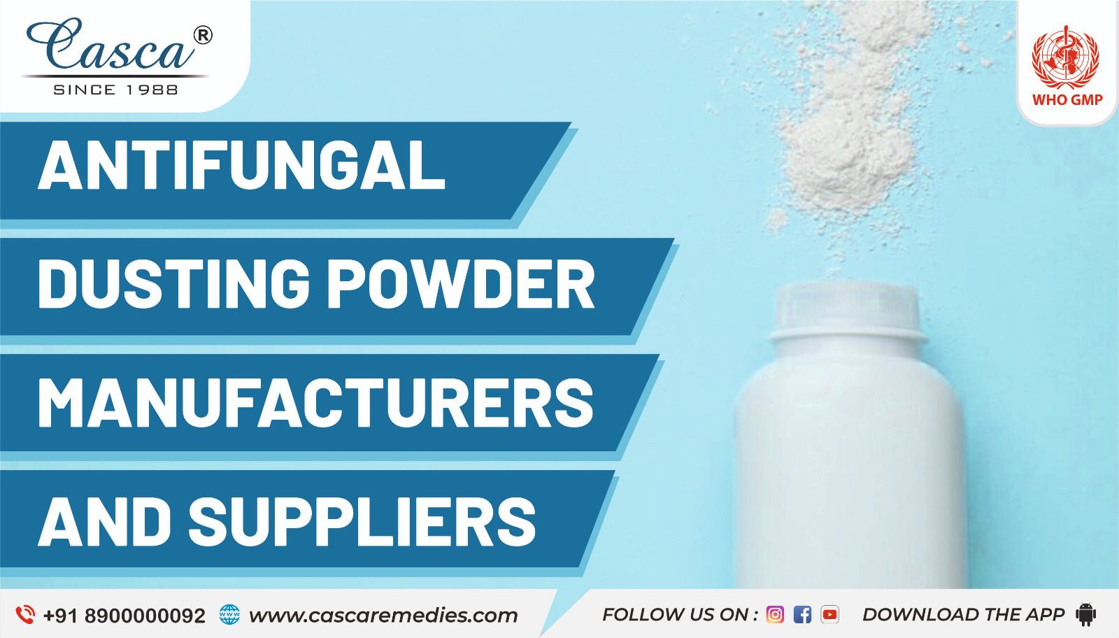 Antifungal Dusting Powder Manufacturers and Suppliers