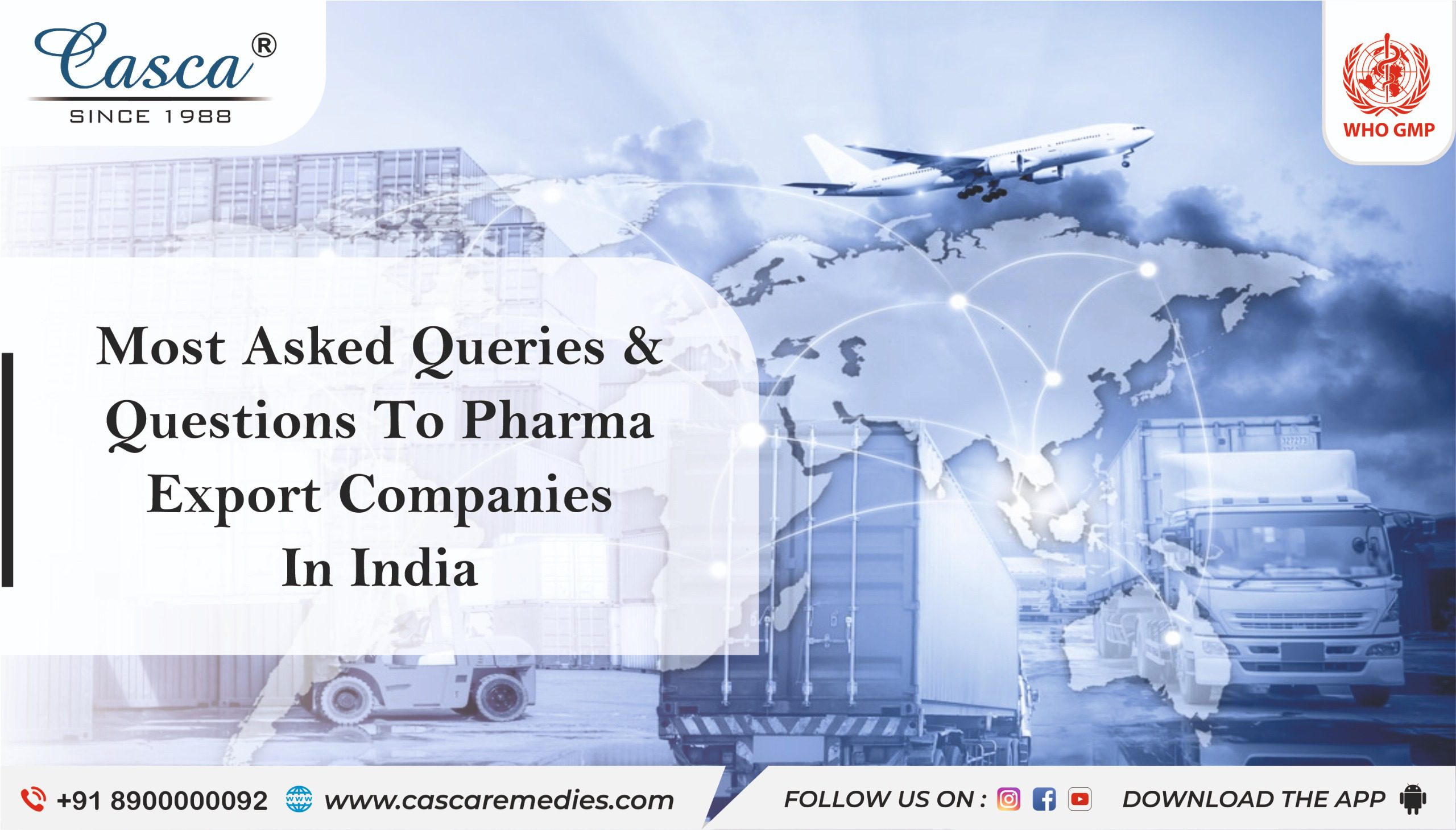 Pharma Export Facilities & Common Queries Answered! - Third Party ...